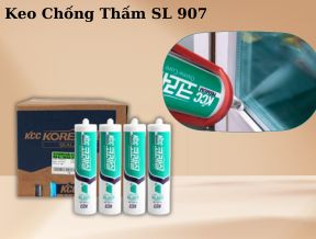 Keo Silicone Koreseal KCC SL-907 – Sự Kết Hợp Hoàn Hảo Giữa Độ Bám Dính Và Khả Năng Chịu Nhiệt